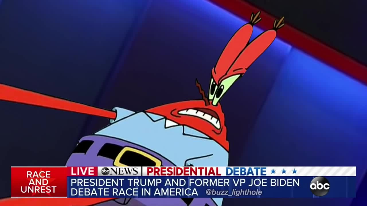 Spongebob 2020 Presidential Debate - Coub - The Biggest Video Meme Platform