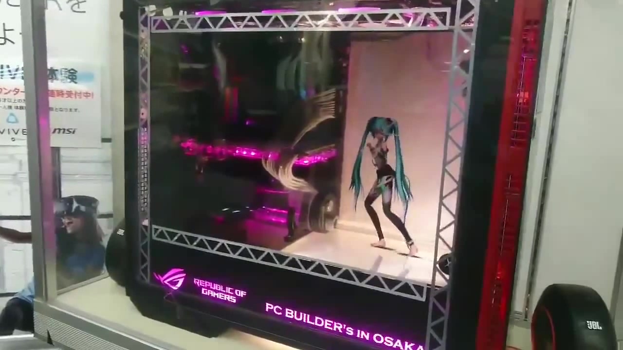 Hatsune Miku PC case hologram - Coub - The Biggest Video Meme Platform