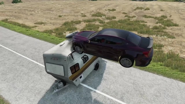 Treiler House vs Car - Coub - The Biggest Video Meme Platform