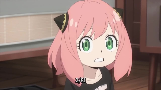 All anya scene | Spy x Family Episode 08 | Anya peanuts. - Coub - The ...