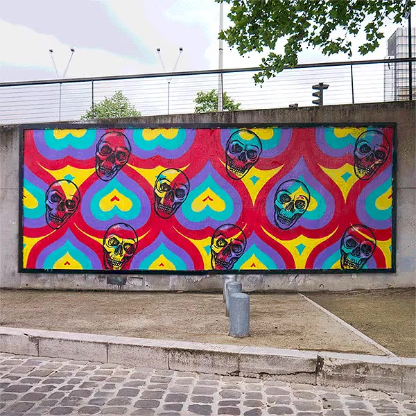 Animated graffiti by INSA (http://www.insaland.com/blog/cest-la-vie ...