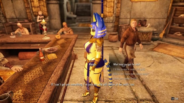 [Vore Content] Skyrim Devourment Refactor Races: Ankha Race - Coub - The Biggest Video Meme Platform