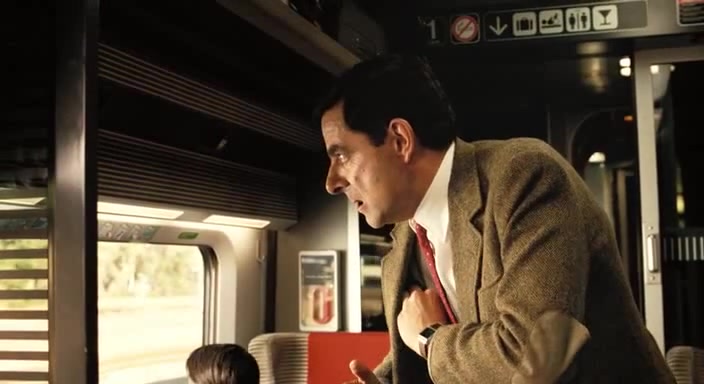 No need to panic Mr.Bean in the train of zombies! - Coub - The Biggest Video Meme Platform