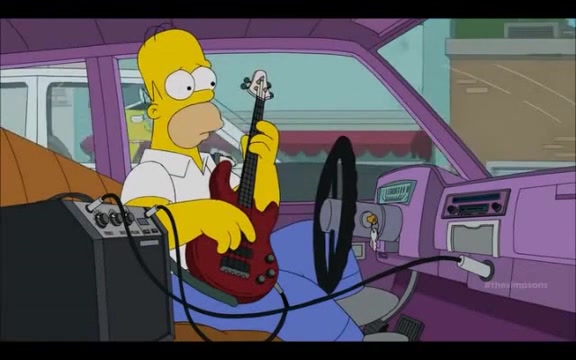 Homer Simpson plays bass - Coub - The Biggest Video Meme Platform