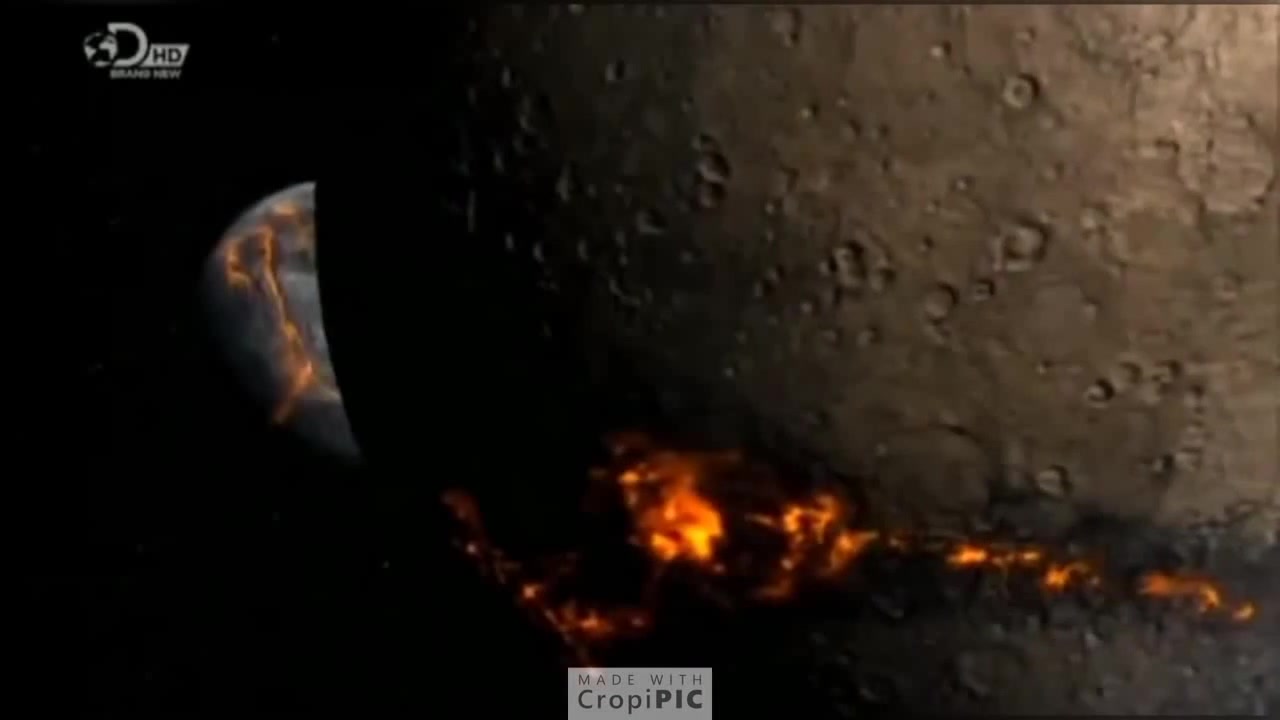 Планета Тейя.Столкновение с Землёй. - Coub - The Biggest Video Meme Platform