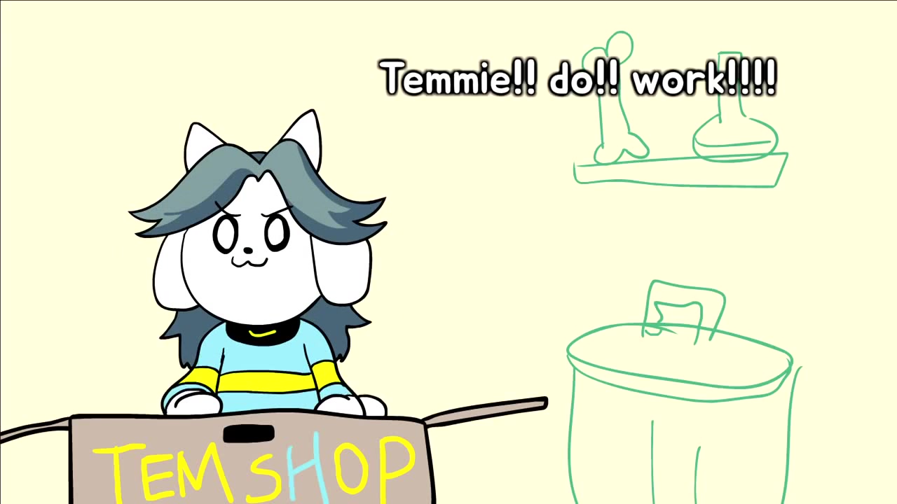 【UNDERTALE Animation】 temmie's a day the ANIMATION 「PT-2」 - Coub - The ...