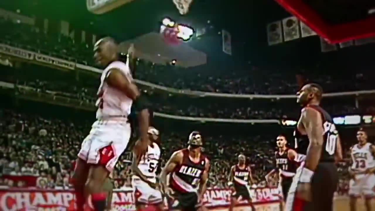 MJ dunk from missed free throw - Coub - The Biggest Video Meme Platform