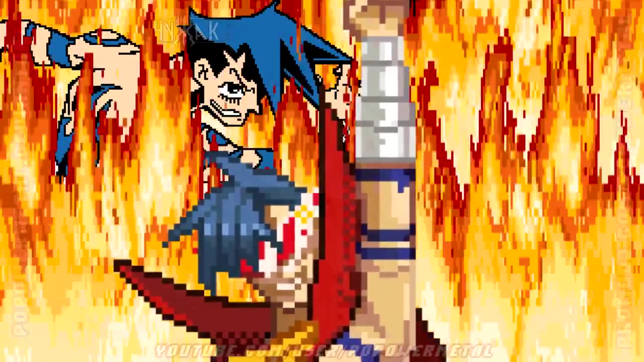 Tengen Toppa Gurren Lagann 8 bit - Coub - The Biggest Video Meme Platform
