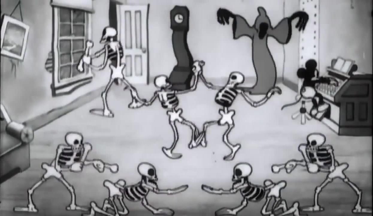Mickey Mouse and sceleton coffin dance - Coub - The Biggest Video Meme Platform
