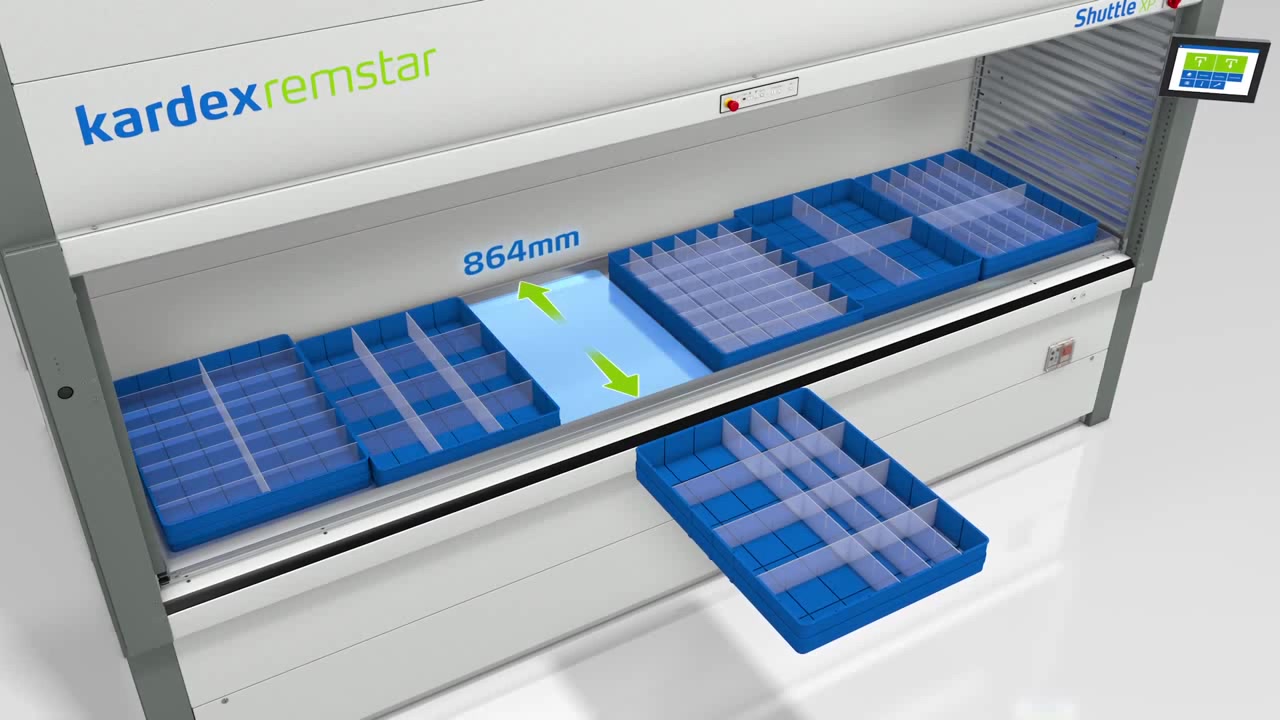 Автоматическая модульная система хранения Kardex Remstar VLM Box - Coub ...