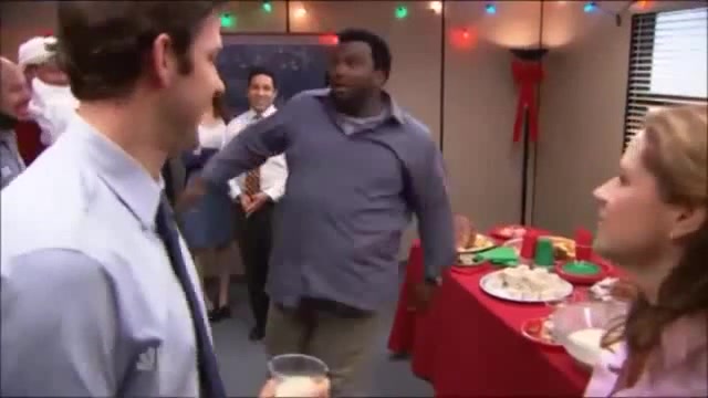 Darryl falls through table WITH STYLE - Coub - The Biggest Video Meme Platform