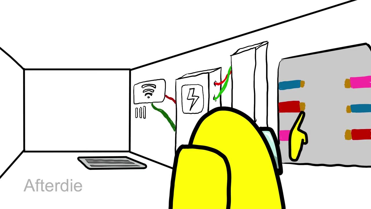 What happens in Electrical - Among Us Animation memes - Coub - The ...