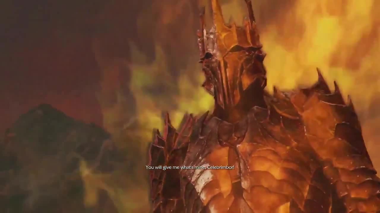 Middle Earth Shadow of Mordor The Bright Lord ENDING Final Boss SAURON ...