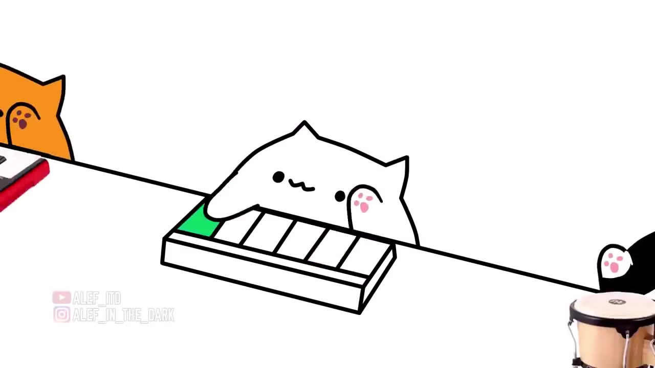 bongo cat meow - Coub - The Biggest Video Meme Platform