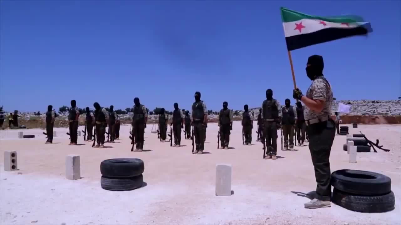 “#FSA || #Video #Footage of a new round of Free Syrian Army fighters ...