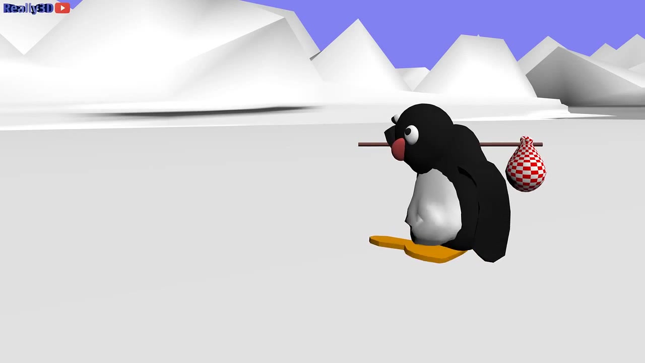 PINGU IN AMAZING 3D!!!! - Coub - The Biggest Video Meme Platform