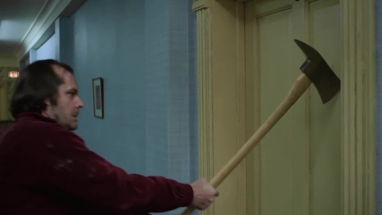 The Shining - Jack VS Door - Coub - The Biggest Video Meme Platform
