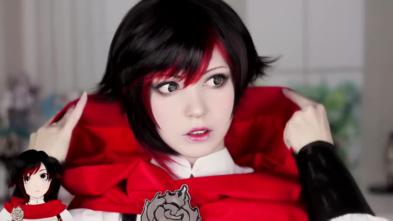 Ruby Cosplay Makeup Tutorial RWBY ☆ - Coub - The Biggest Video Meme ...
