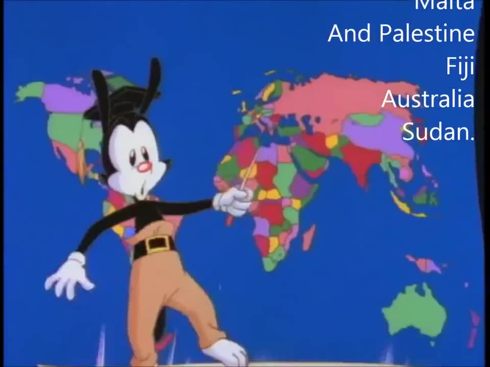 Nations of the World - With Lyrics - Animaniacs - Coub - The Biggest ...