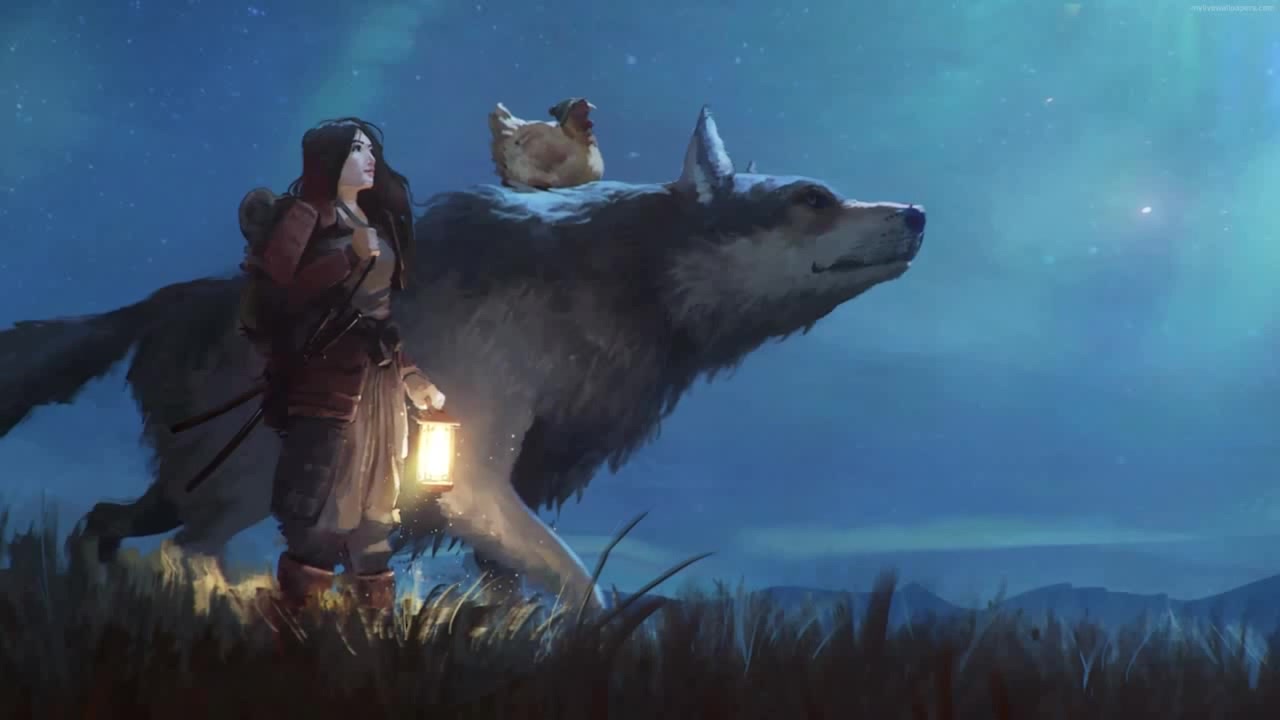 Wolf and Girl - Coub - The Biggest Video Meme Platform