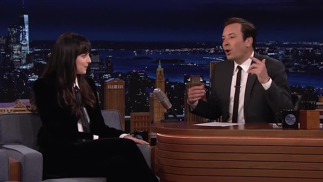 Dakota Johnson Crashed an Italian Wedding After Lots of Wine | The Tonight Show - Coub - The ...