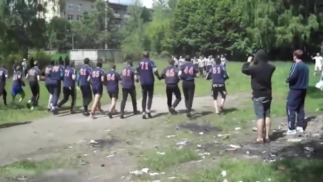 'Russian football hooligans' training to fight - Coub - The Biggest ...