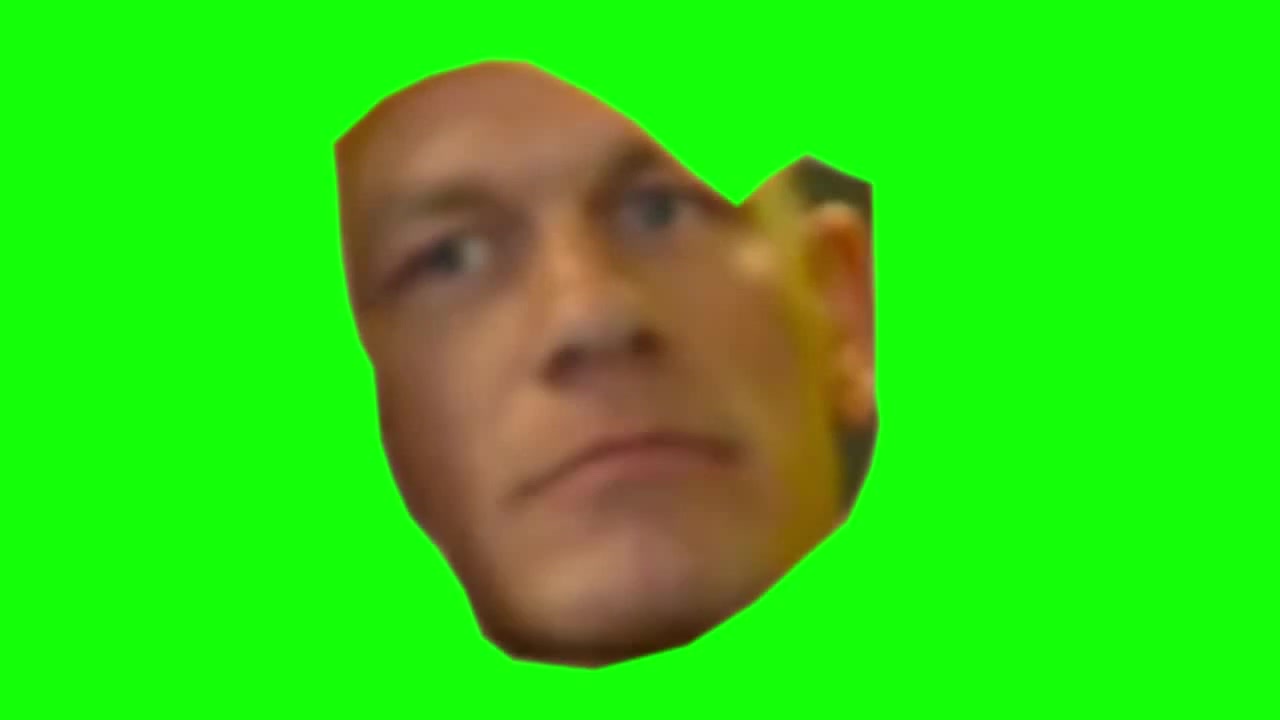 John Cena are you sure about that? GREENSCREEN (IMPROVED VERSION ...