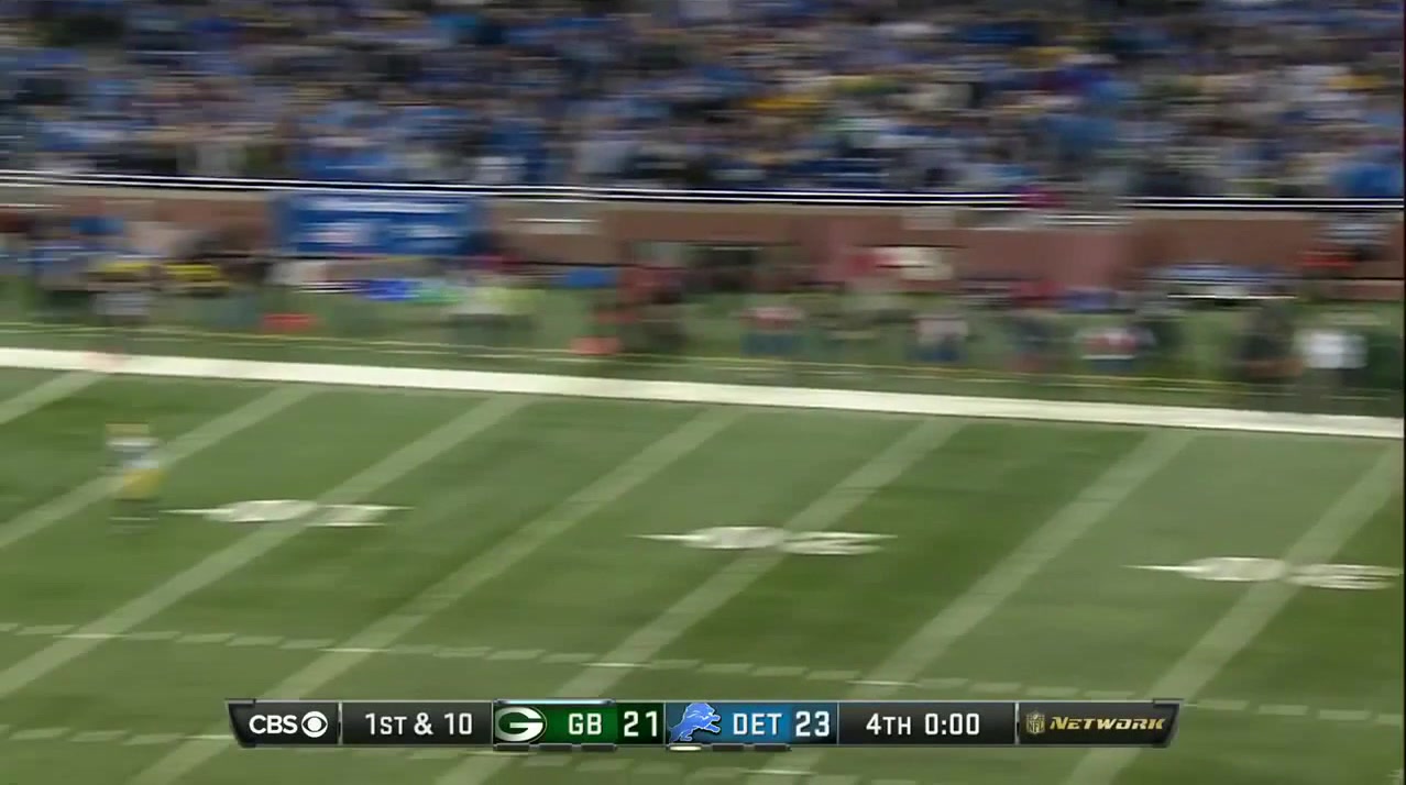 Aaron Rodgers' Amazing Hail Mary: The Miracle in Motown! | Packers vs ...