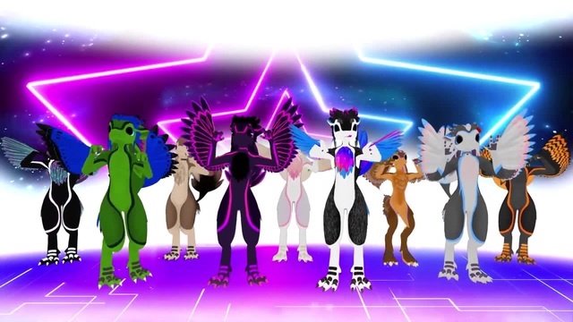 Avali Chicken Dance [VRChat, 8-bit Music] 🐔 - Coub - The Biggest Video ...