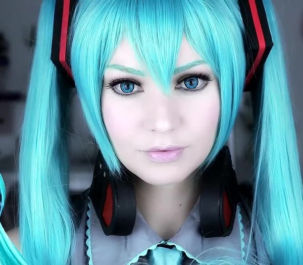 Hatsune Miku Makeup