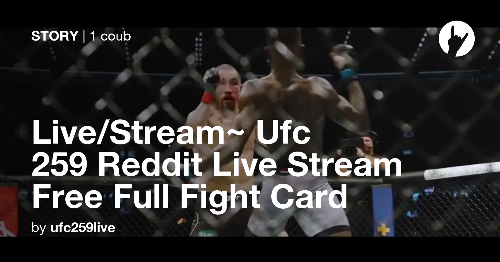 Live/Stream~ Ufc 259 Reddit Live Stream Free Full Fight Card - Coub