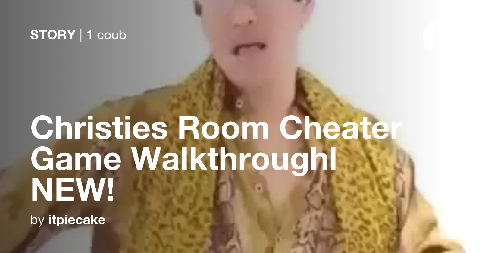 Christies Room Cheater Game Walkthroughl NEW! - Coub