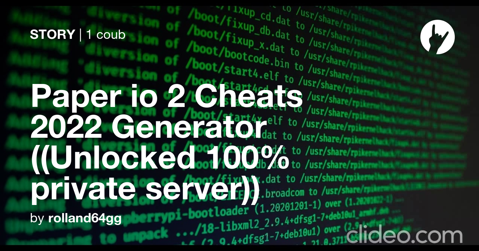 Paper io 2 Cheats 2022 Generator ((Unlocked 100% private server)) - Coub
