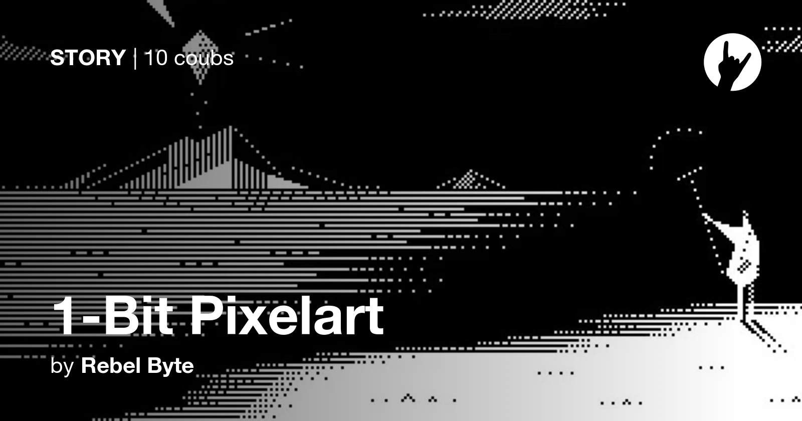 1-Bit Pixelart - Coub