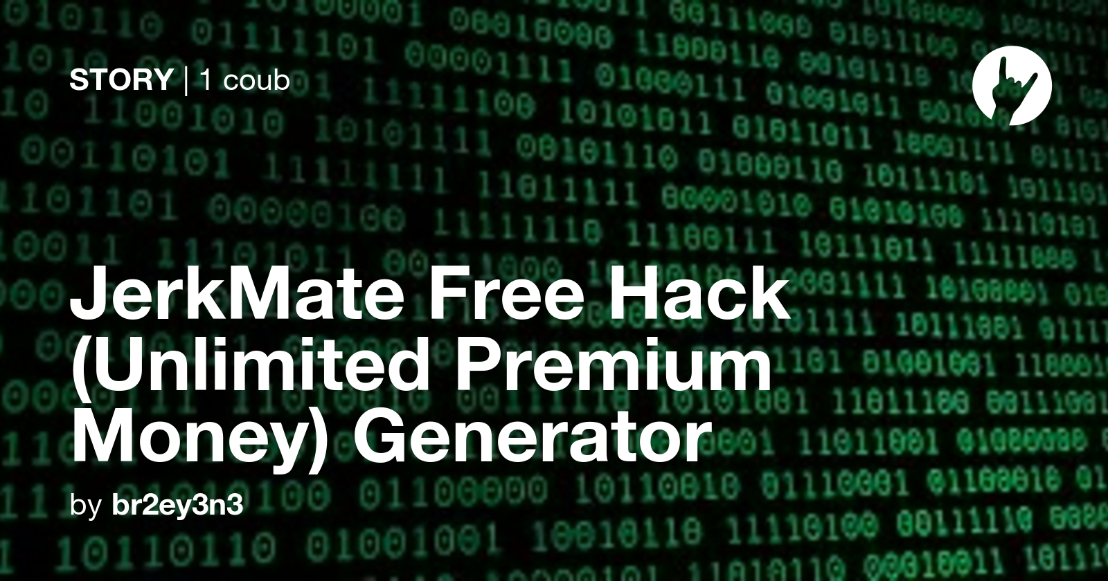 JerkMate Free Hack (Unlimited Premium Money) Generator - Coub